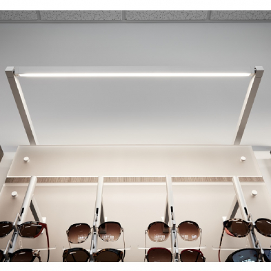 Wallboard LED Bar Light | Lighting for Eyewear Store Wall Displays