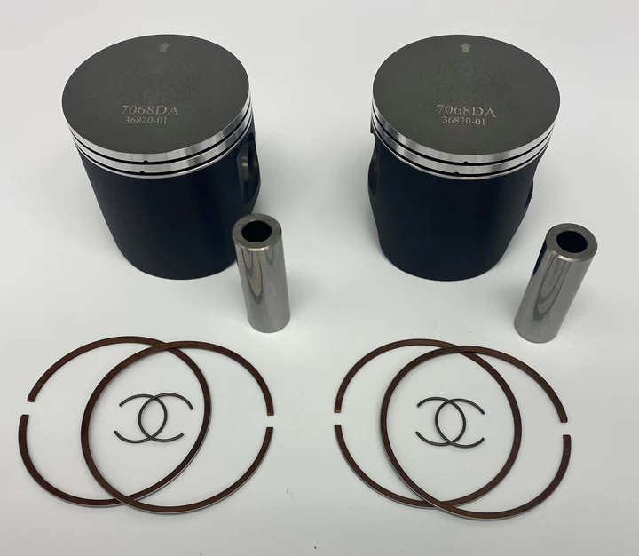 DUAL RING ANODIZE CROWN HEAVY DUTY PISTON KIT SKI DOO 850 E- The Power ...