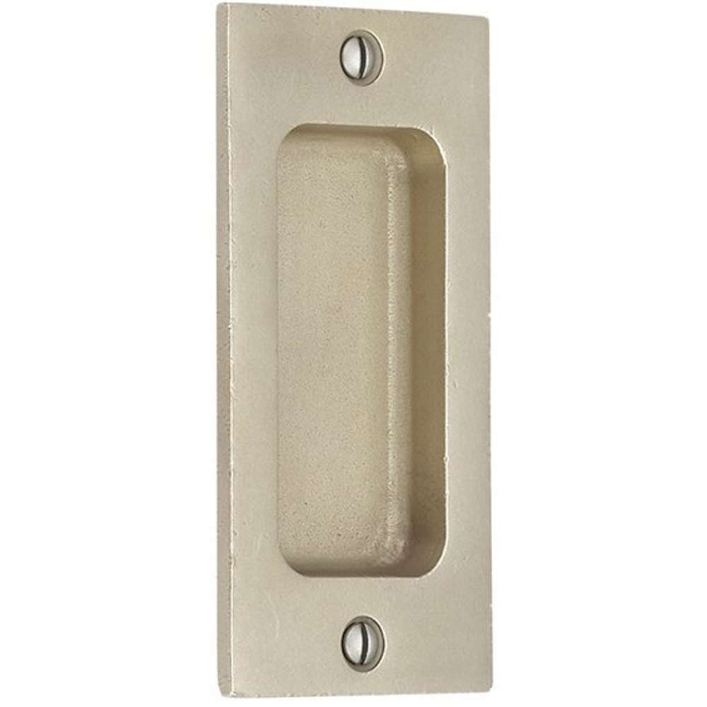 Emtek 220404FB-220404MB-220404TWB Rustic Modern Rectangular Flush Door Pull (2" x 4")