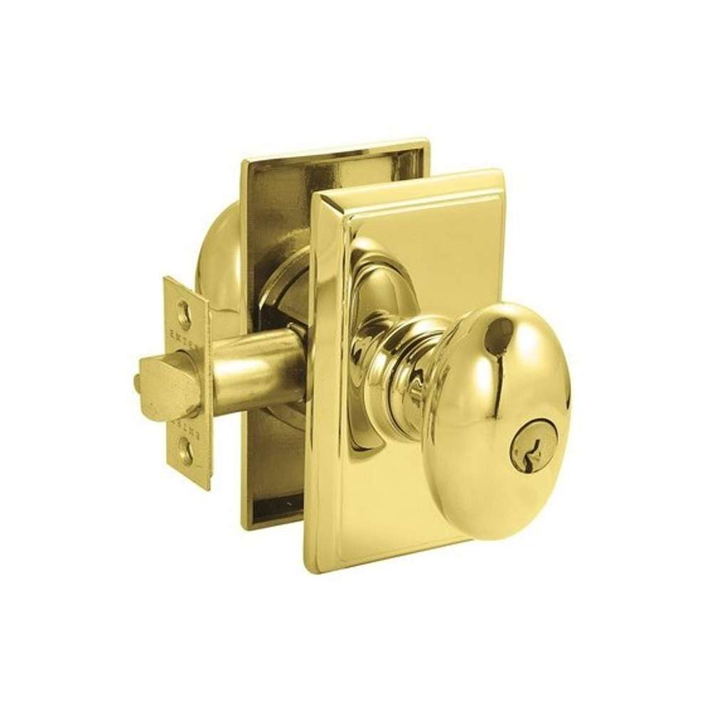 Emtek Brass Classic Design Series Key-In-Egg Grade 2 Knobset
