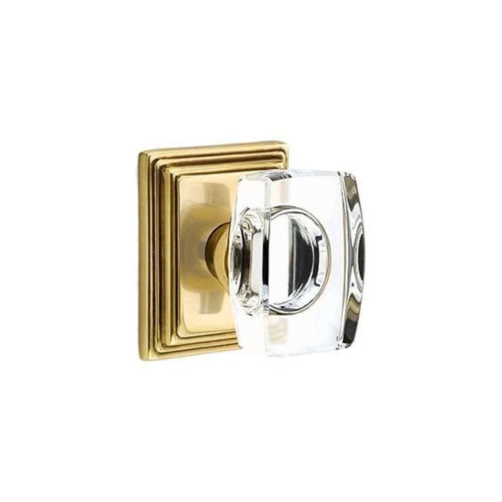 Emtek Brass Crystal Series Windsor Crystal Grade 2 Knobset