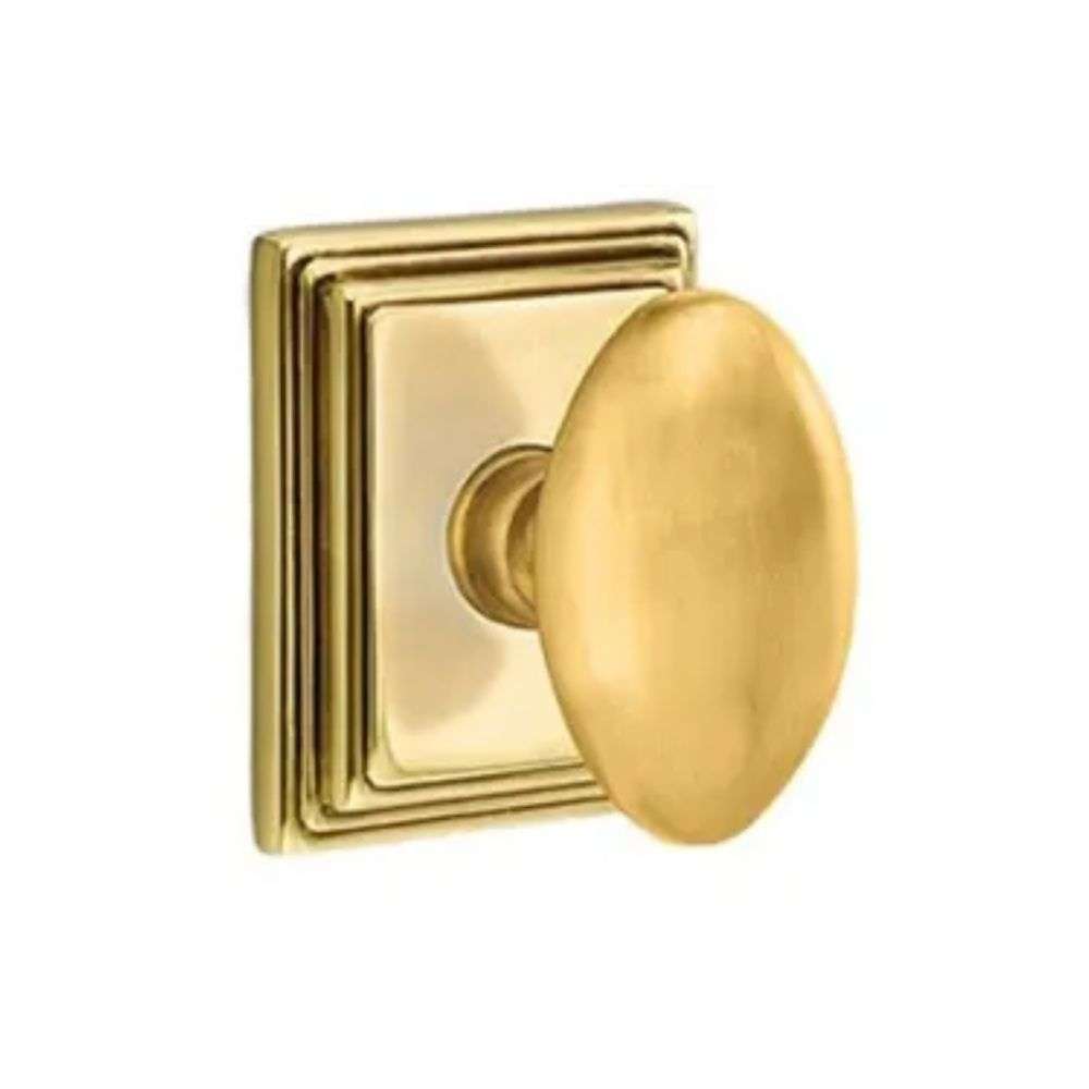 Emtek Brass Classic Design Series Egg Grade 2 Knobset