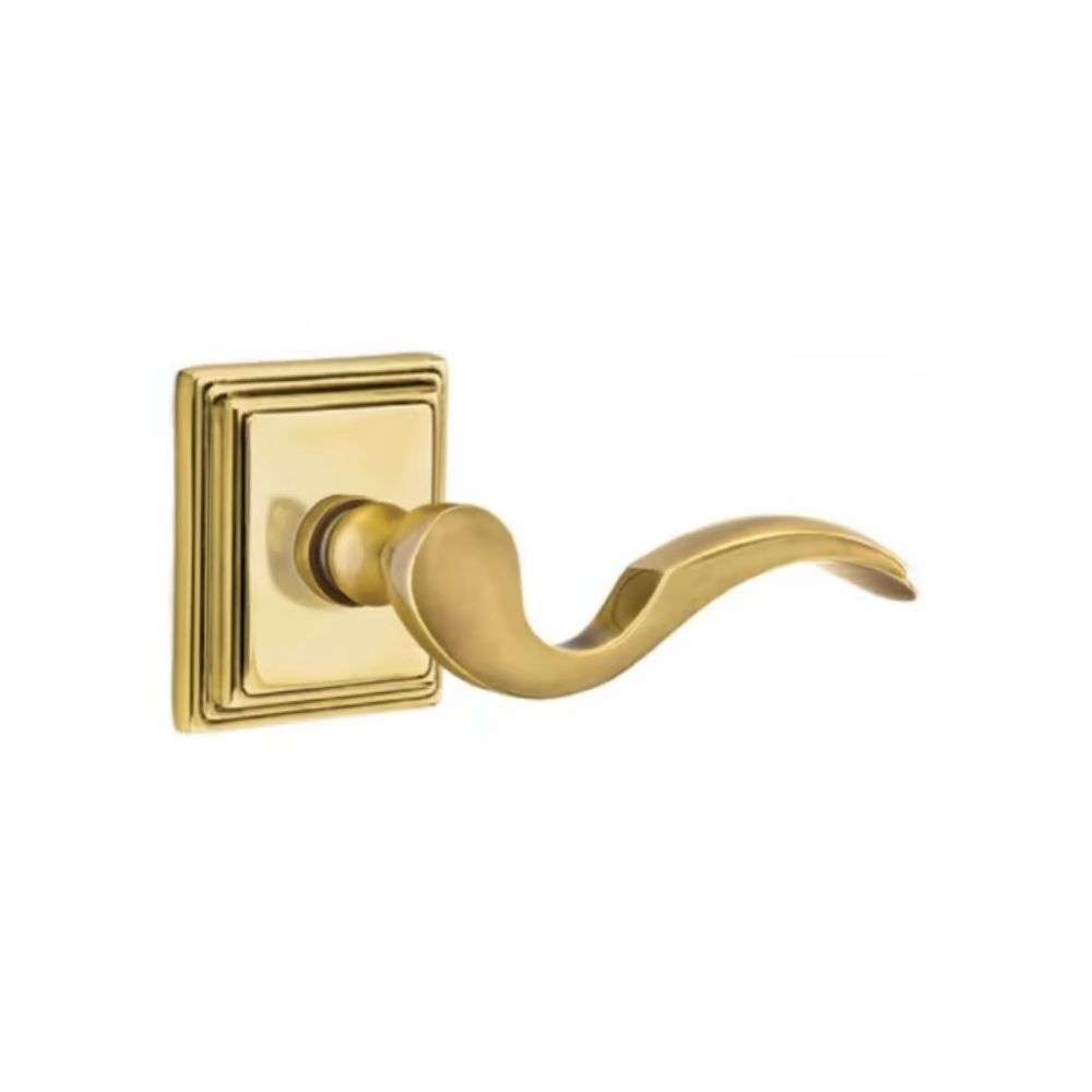 Emtek Brass Classic Design Series Cortina Grade 2 Lever Set