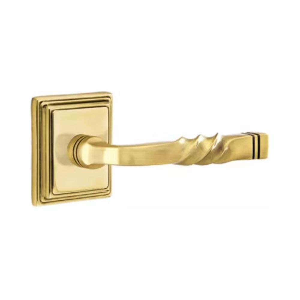 Emtek Brass Classic Design Series Rope Grade 2 Lever Set