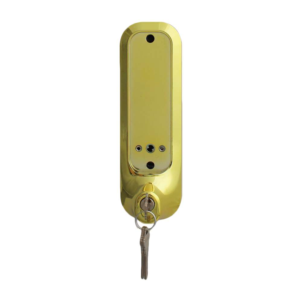 LockeyUSA KOSBB Key Override System Bright Brass