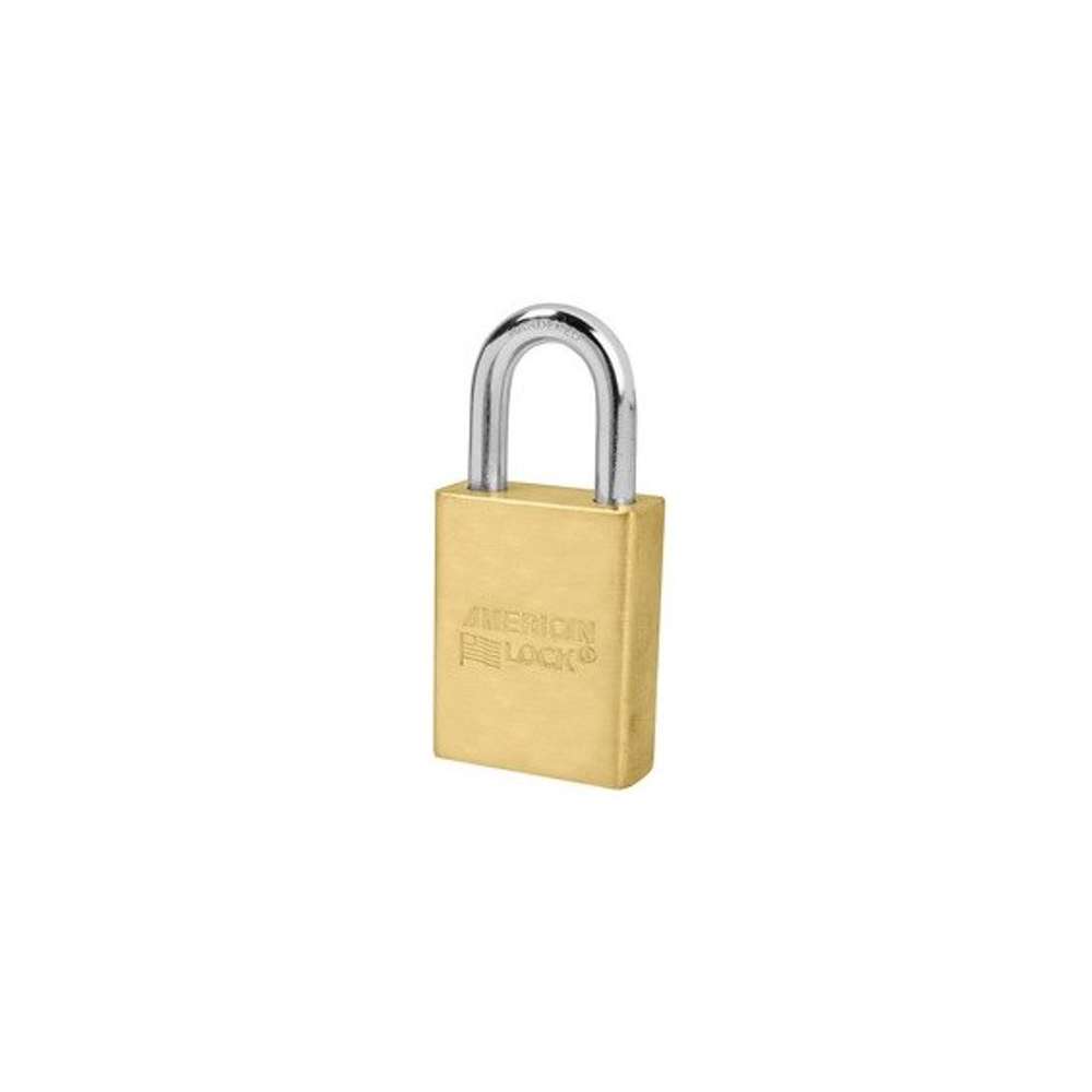 American Lock No. A3650KZ-D04 Solid Brass Rekeyable Padlock