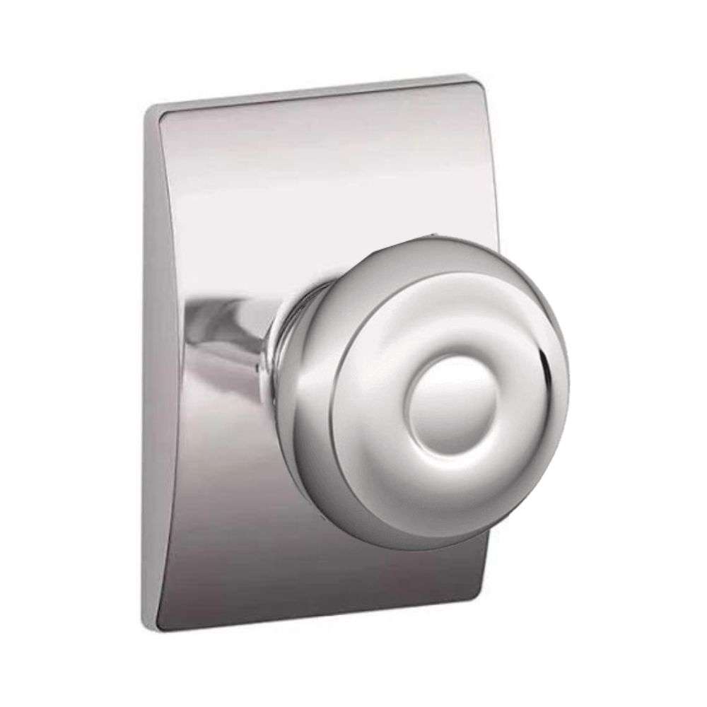 Knobs by Schlage: Georgian Knob (Century Rosette)