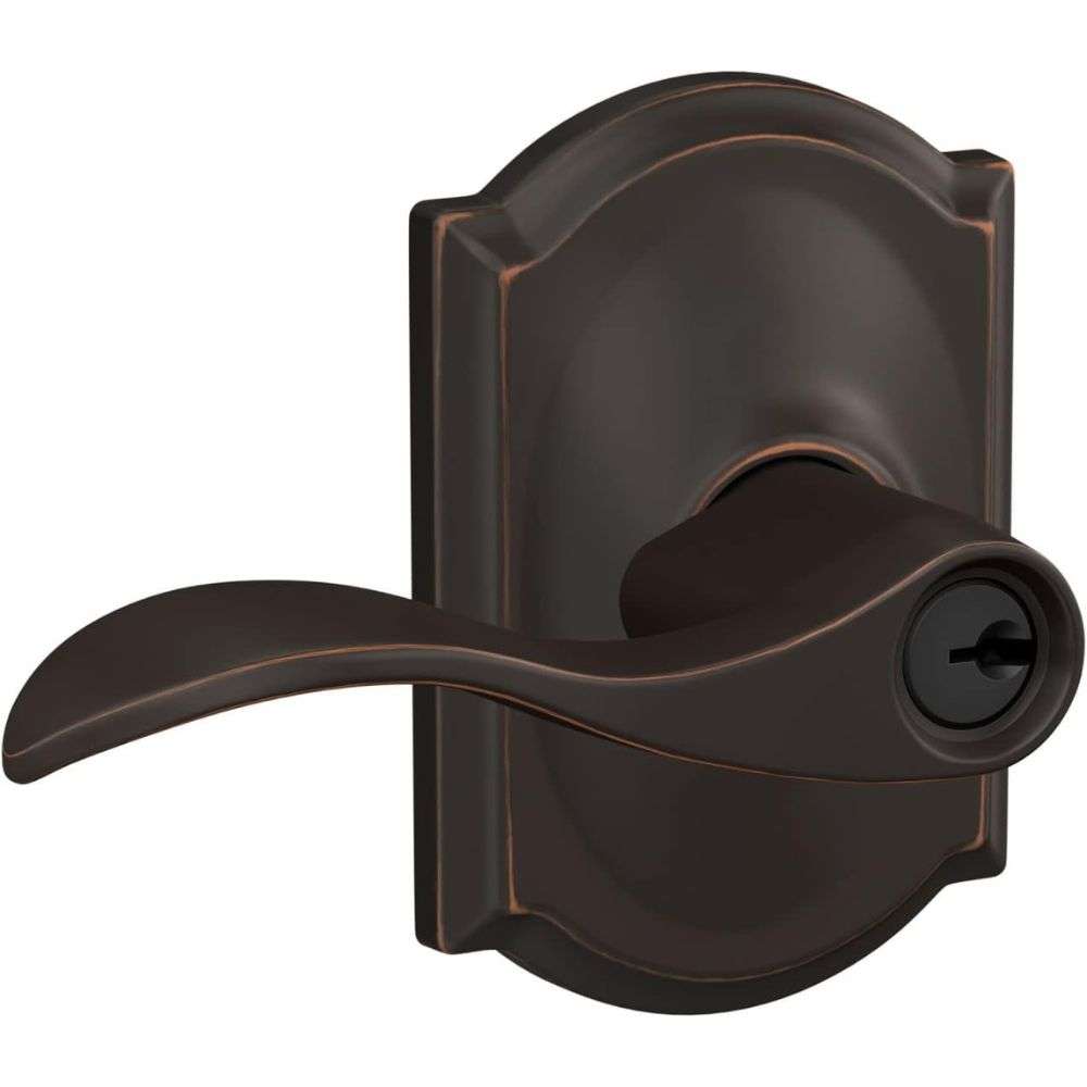 Knobs by Schlage: Andover Knob (Camelot Rosette)