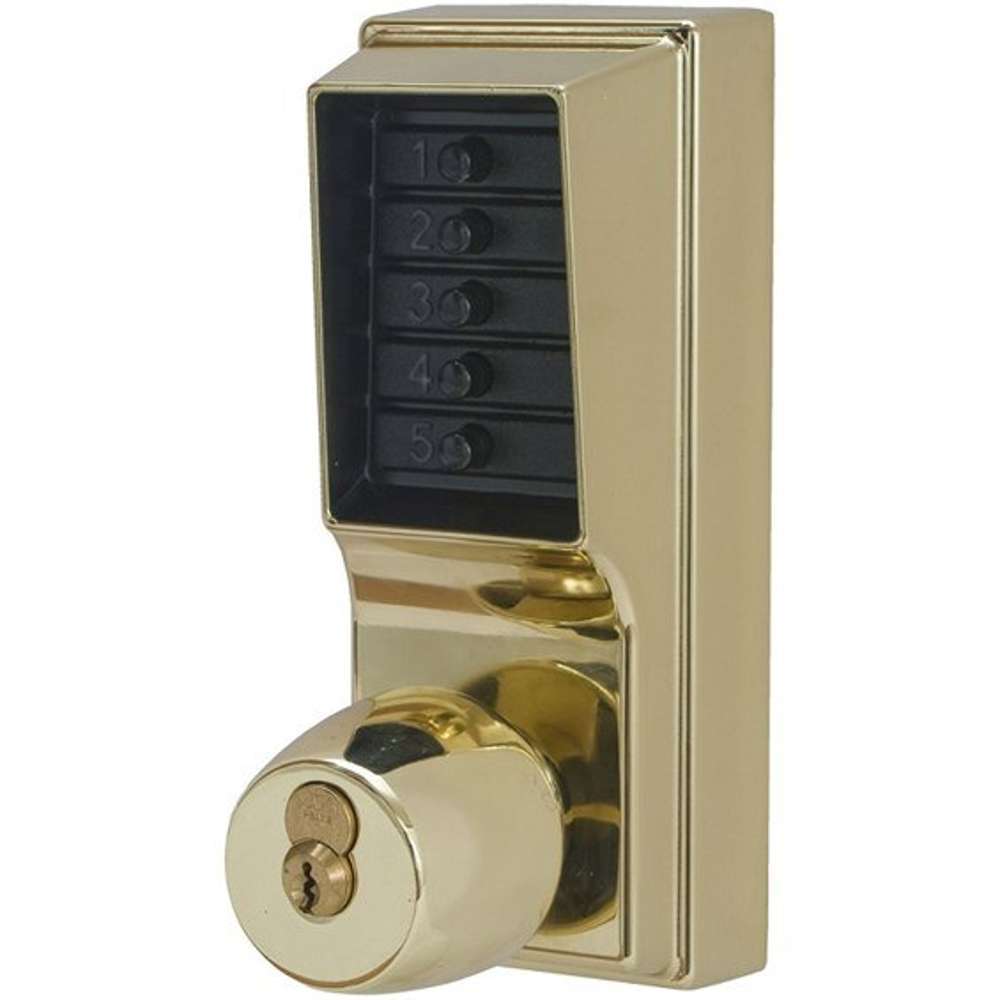 Simplex 1000 Series Combination Entry Knob Mechanical Pushbutton Lock