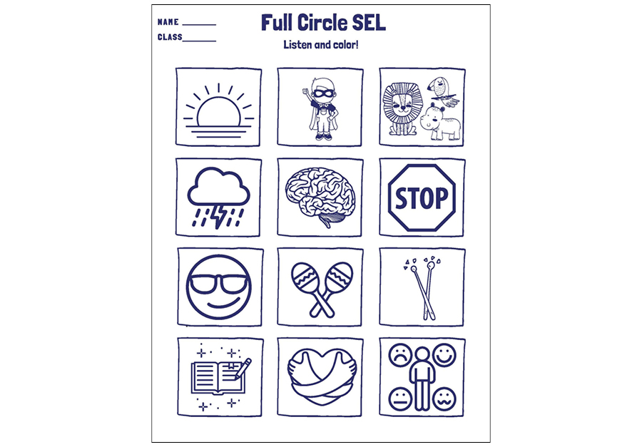 FULL CIRCLE SEL CURRICULUM Resource Companion Interactive eBook Music ...