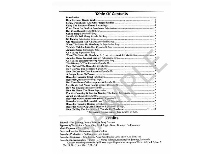 RECORDER KARATE 1 Downloadable Kit Music in Motion