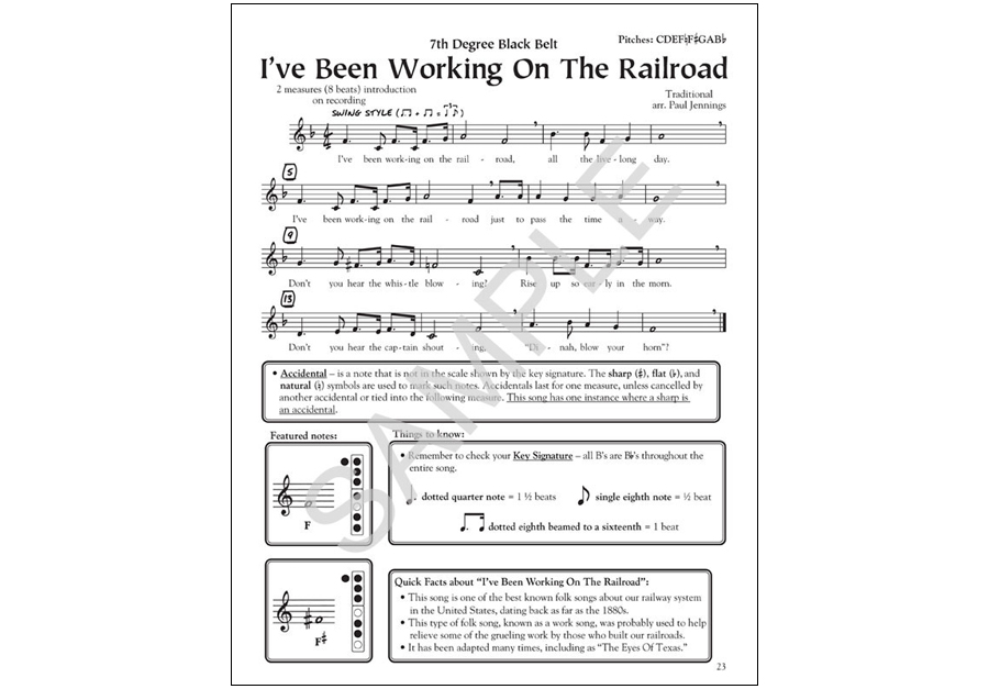 RECORDER KARATE 2 Downloadable Kit Music in Motion