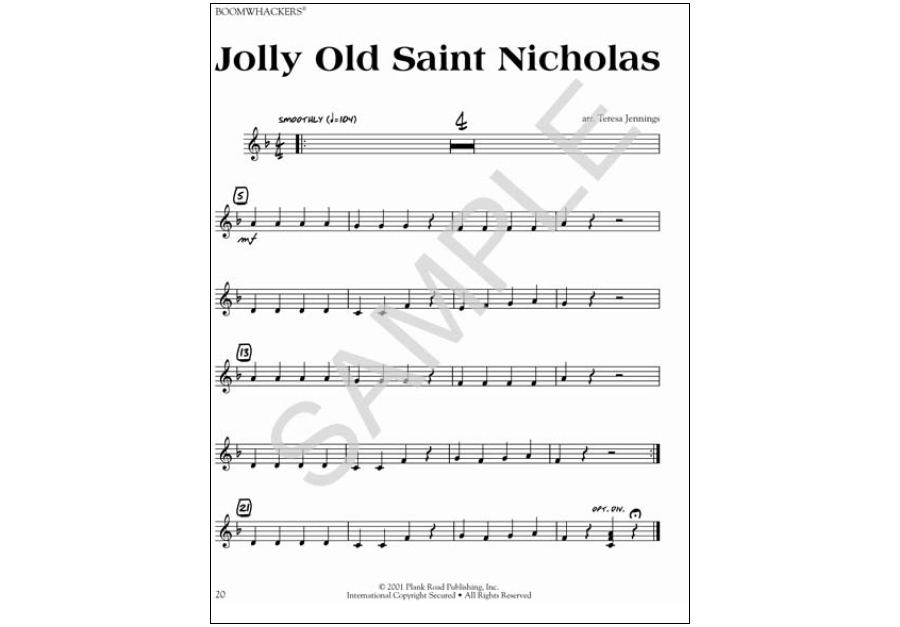 BOOMWHACKER CHRISTMAS Downloadable Kit Music in Motion