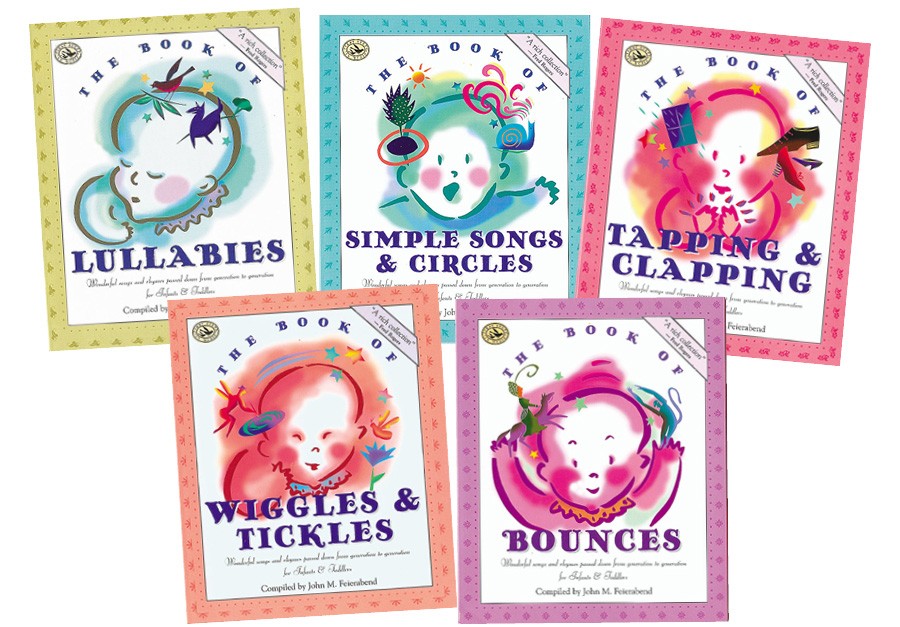 THE BOOKS OF... Songs/Activities for Infants and Toddlers (5 books ...