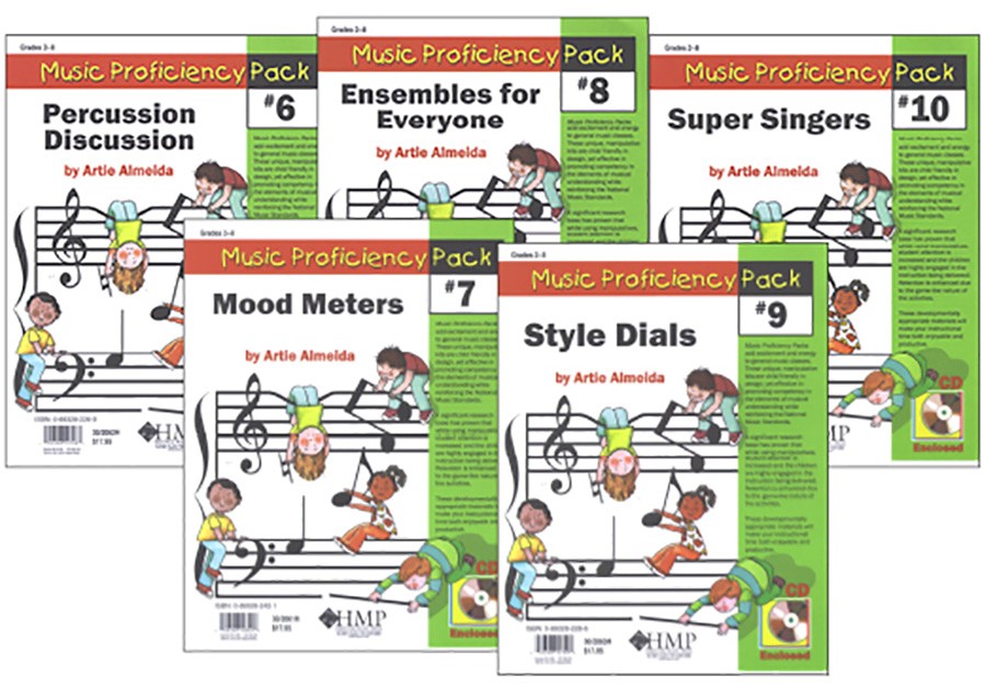 MUSIC PROFICIENCY PACKS #6-10 Music in Motion