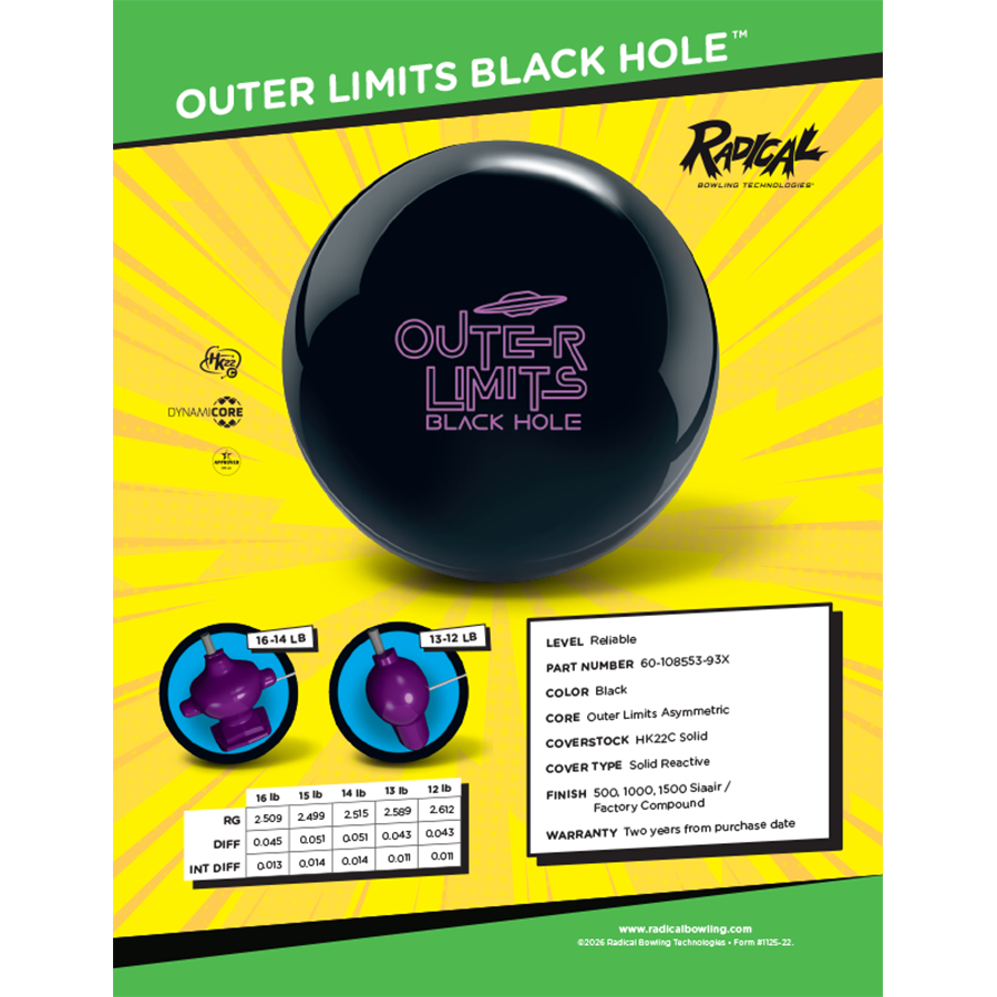 OUTER LIMITS BLACK HOLE Buffa Distribution: Online Bowling Shopping in ...