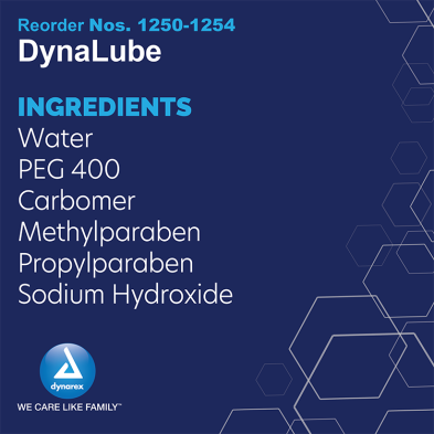 DynaLube Lubricating Jelly - Sterile Dynarex Corporation
