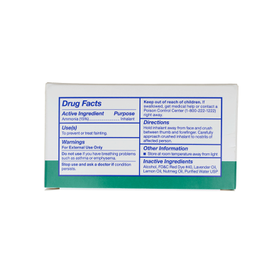 Ammonia Inhalants (Ampule) Dynarex Corporation