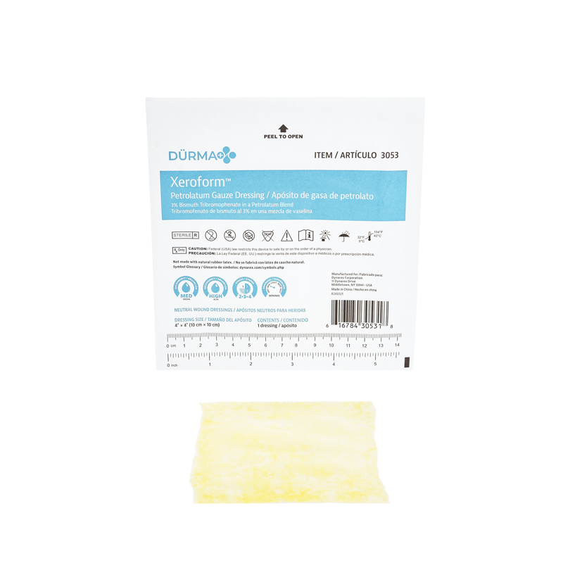 Xeroform Petrolatum Gauze Dressing