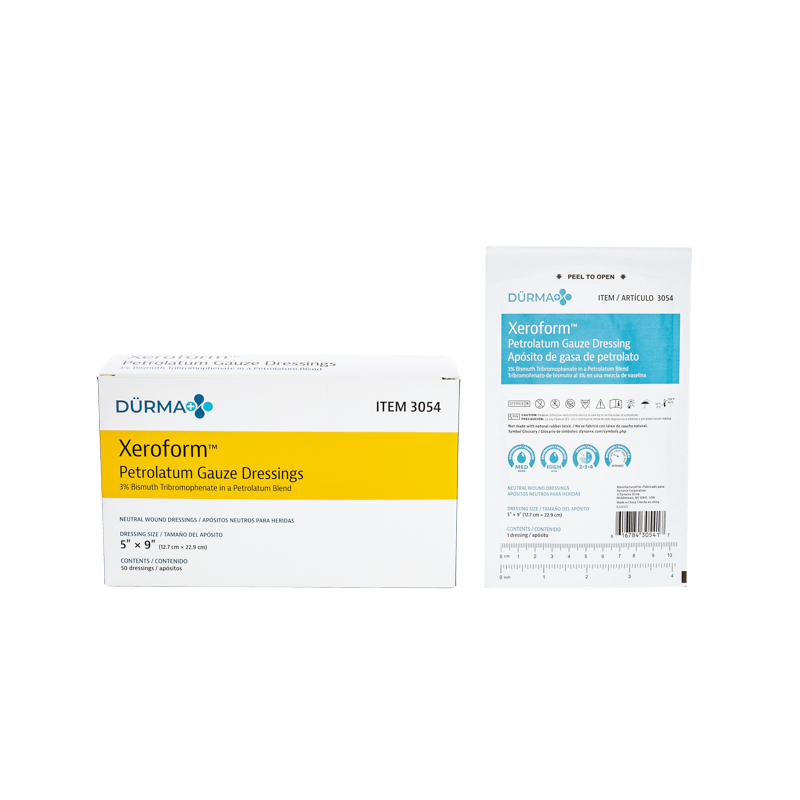 Xeroform Petrolatum Gauze Dressing