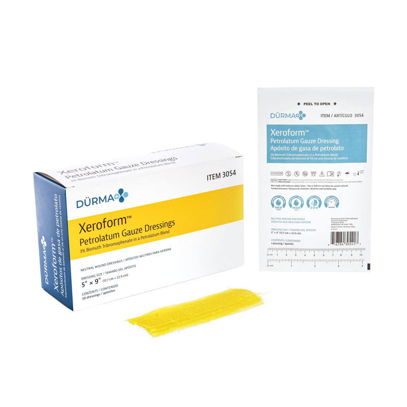 Xeroform Petrolatum Gauze Dressing