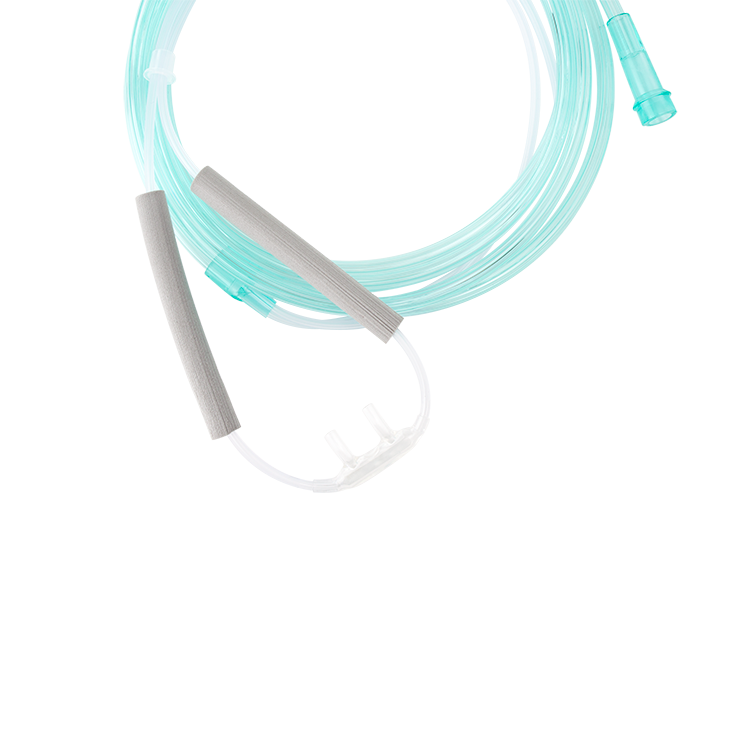 Nasal Oxygen Cannula Cushion Tip w/ Ultra Soft Ear Foam w/ 7 Dynarex ...