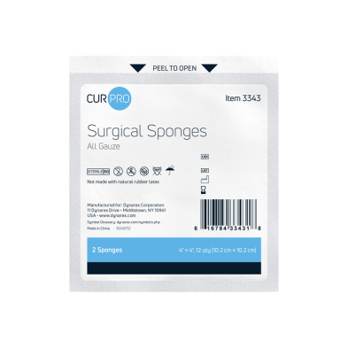 Surgical Gauze Sponge - Sterile 2's Dynarex Corporation