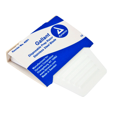 Gallant Disposable Prep Razors Dynarex Corporation