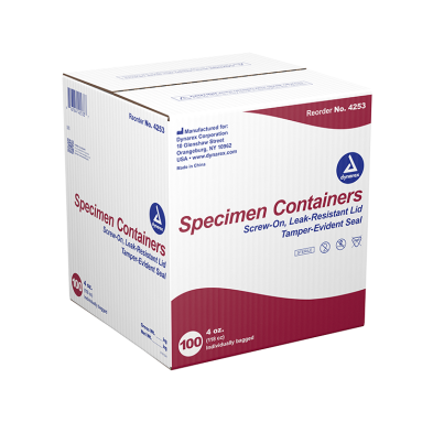 Specimen Containers - Sterile (individually wrapped) Dynarex Corporation