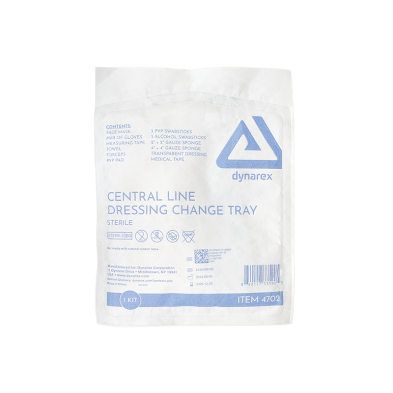 Central Line Dressing Change Tray - Sterile
