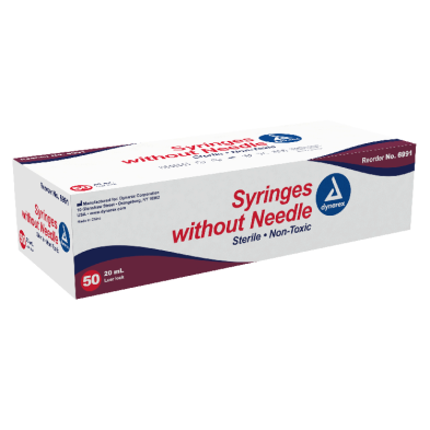 Syringe without Needle - Non Toxic - Luer Lock Dynarex Corporation