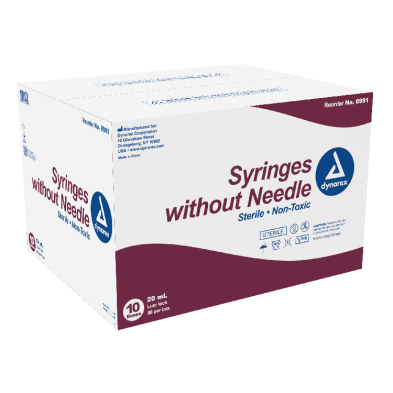 Syringe without Needle - Non Toxic - Luer Lock Dynarex Corporation